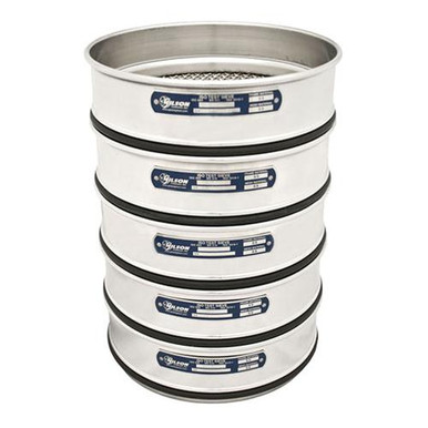 Sieve 200Mm Stainless Steel Full Height 80M