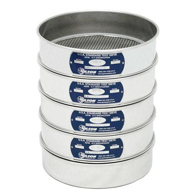 Sieve 8" Stainless Steel Full Height Pan