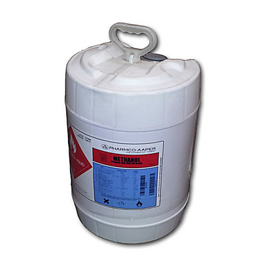 Methanol Absolute Pharmco Acs Grade 5 Gallon Plastic Pail 5Gl/Ea