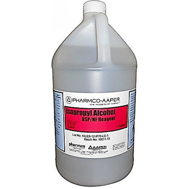 Isopropyl Alcohol 70% Pharmco Aaper Acs/Usp Nf Grade 5Gl Polydrum With ...