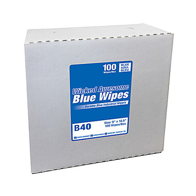 Wicked Awesome Blue Wipes Drc Cellulose 9 X 16 5 (C08 0441 588)
