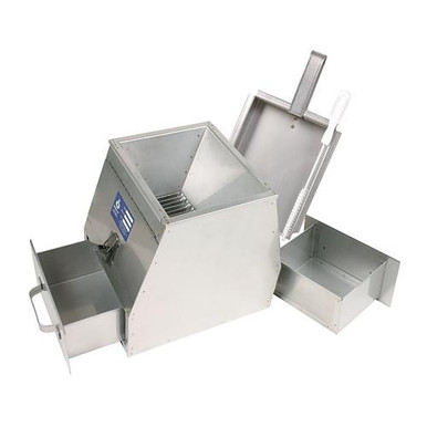 Stainless Steel Replacement Pan For H 3970 Sample Splitter 7 X 5 3/4 X ...