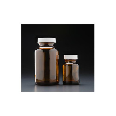 2 Oz 60Cc Amber Glass Wide Mouth Packer Assembled With 33 400Mm Thread ...