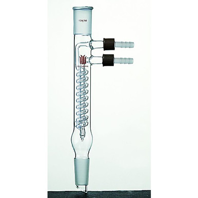 Reflux Condenser Removable Hose Connections Joints: 24/40 (C08 0473 979)