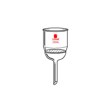 Buchner Filter Funnel With A Sealed In Perforated Plate Capacity: 600Ml ...