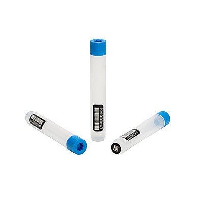 2D Tube Rack Side Coded Safe External Thread 4000 L Cap Blue Sterile ...