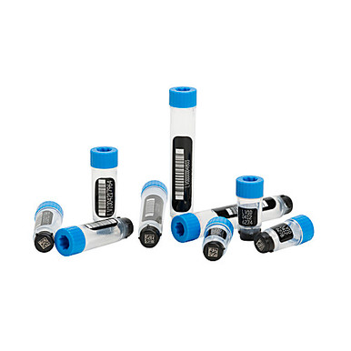 2D Tube Rack Side Coded Safe External Thread 300 L Cap Blue Non Sterile ...