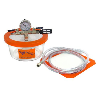 Pyrex Vacuum & Degassing Chamber 1 75 Quart
