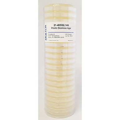 Potato Dextrose Agar Contact Plate 10/Sleeve