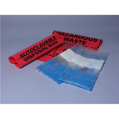 Biohazard Autoclave Bag 24 X 32" Clear