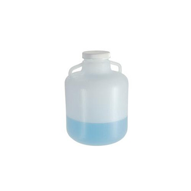 Carboy Wide Mouth Ldpe W / Handles 20L