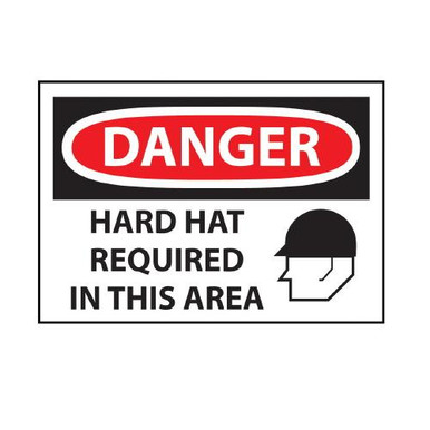 Osha Hard Hat Danger Sign