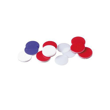8Mm Septum Red Ptfe/White Silicone
