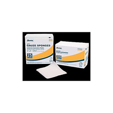 Gauze Sponge 2 X 2 Non Sterile 12 Ply 200/Bg 40 Bg/Cs (C08 0515 222)