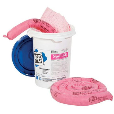 Pigr Hazmat Spill Kit In Bucket