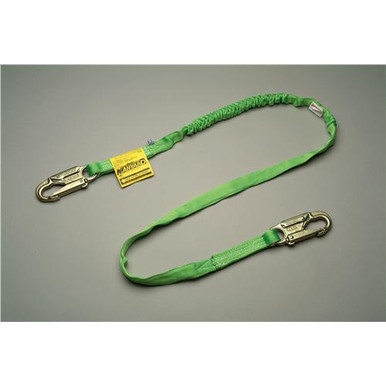 Stretchable Web Lanyard 6 Ft Single Leg 1 Locking Snap Hook And 1 (2 1/ ...