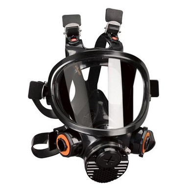 Full Facepiece Respiratory Protection Large Silicone