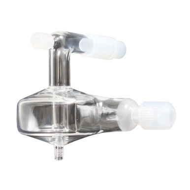 Quartz Baffled Cyclonic Spray Chamber With Gas Port For Nexi