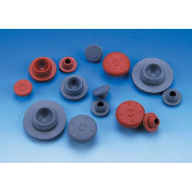 Snap On Stoppers Natural Red Rubber 7 X 13 Mm