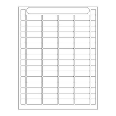 Transparent Cryo Laser Labels 1 75 X 0 5 Permanent