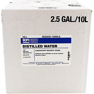 Distilled Water 10L