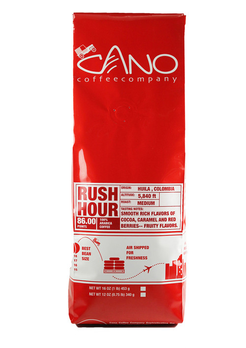 Rush Hour Coffee By Cano Coffee Treat Yourself With A Medium Roast ...