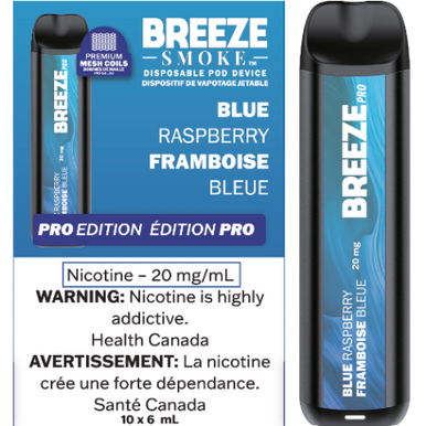 Breeze Pro Blue Raspberry(ON) - Ace Vapes and more
