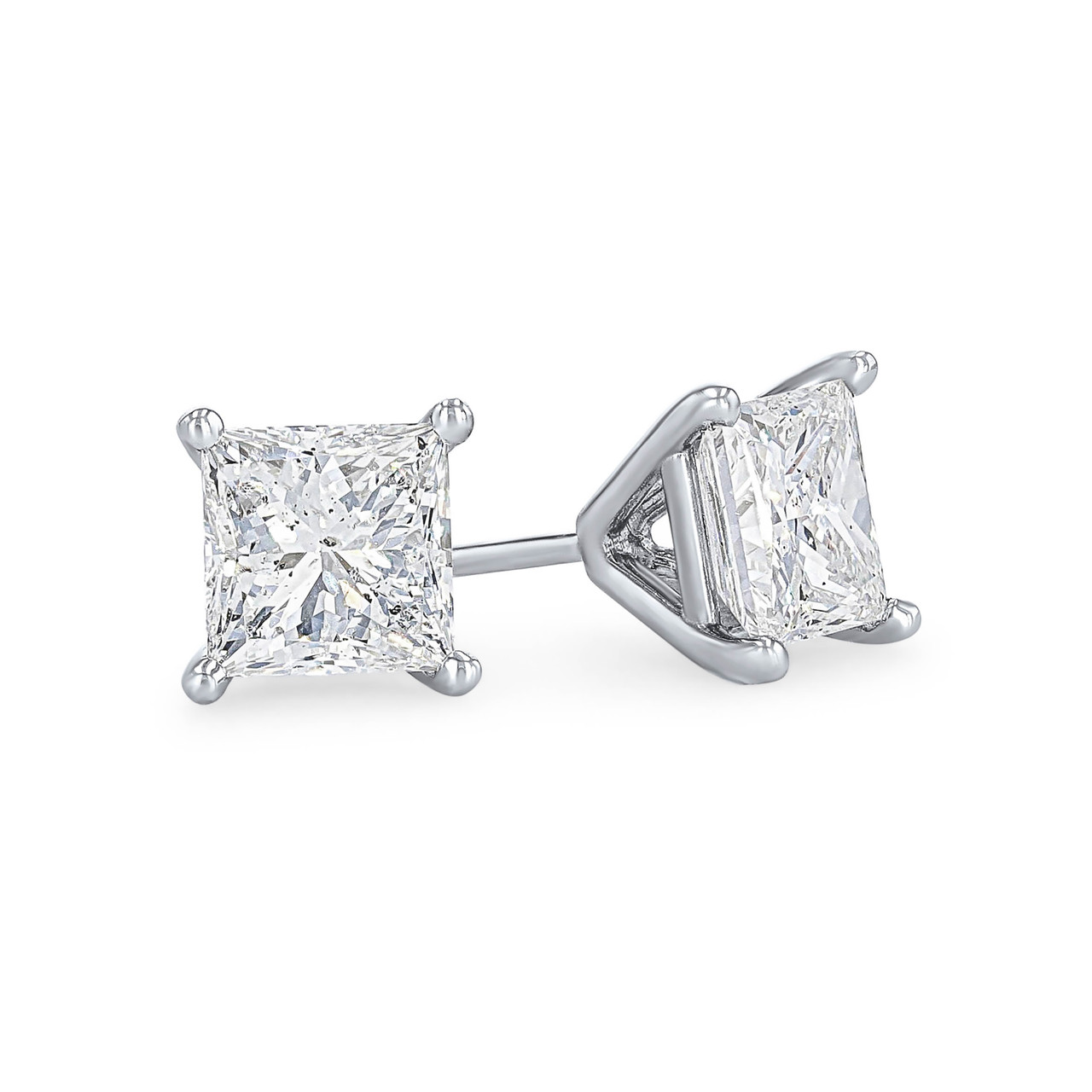 Princess Diamond Studs