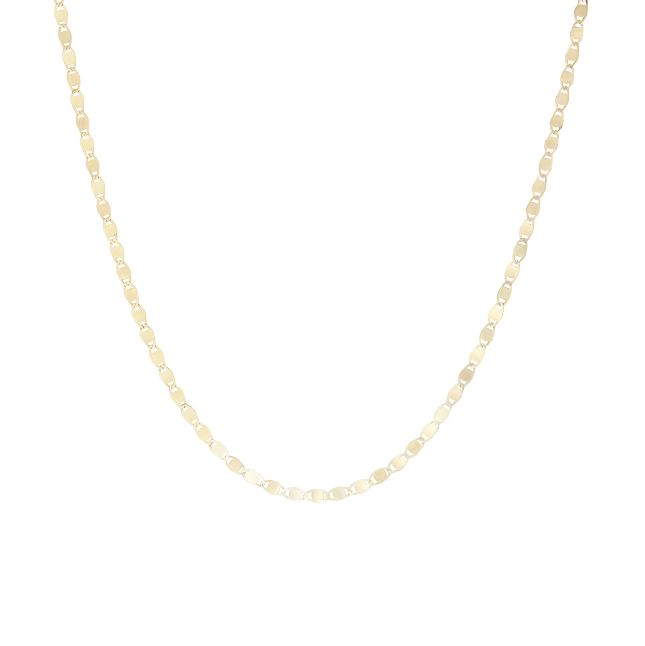 Gold 18 Inch Chain Necklace