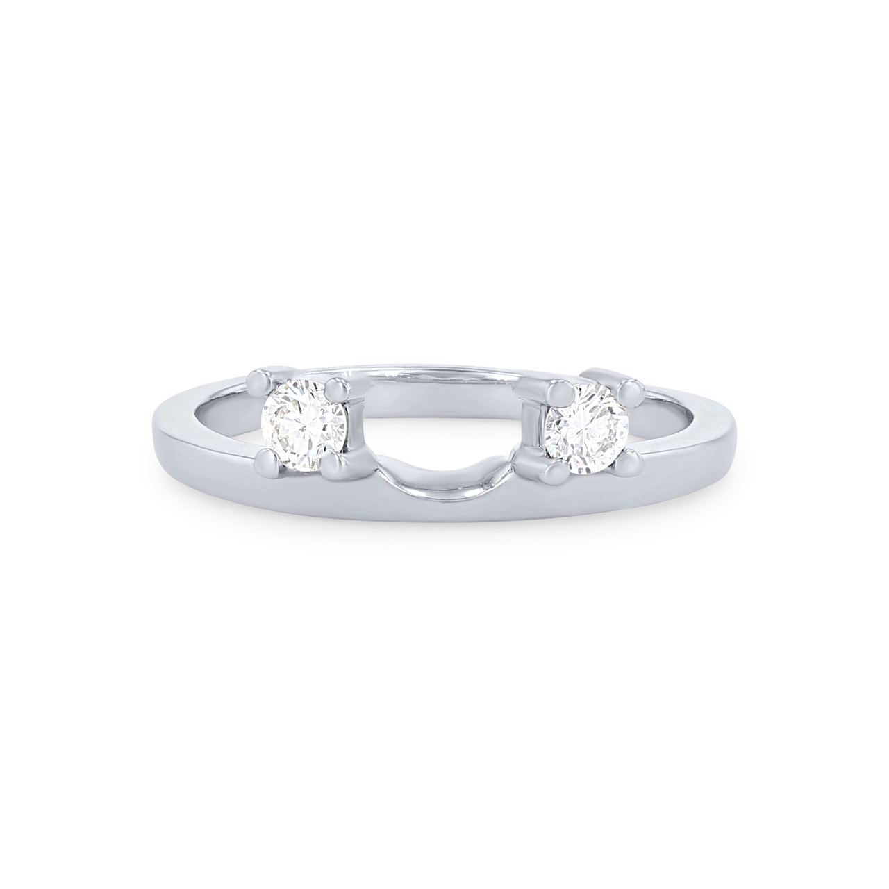 Three Stone Diamond Ring Guard by True Romance