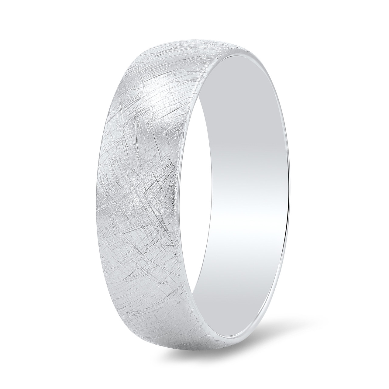Wire Matte 6.5mm Wedding Band