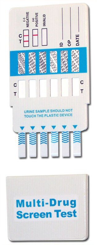 10 Panel Drug Test Dip Card by Alere / Abbott 25/Box - Drug Testing For ...