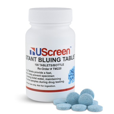 Sure Screen Instant Bluing Tablets, Tamper Tablet