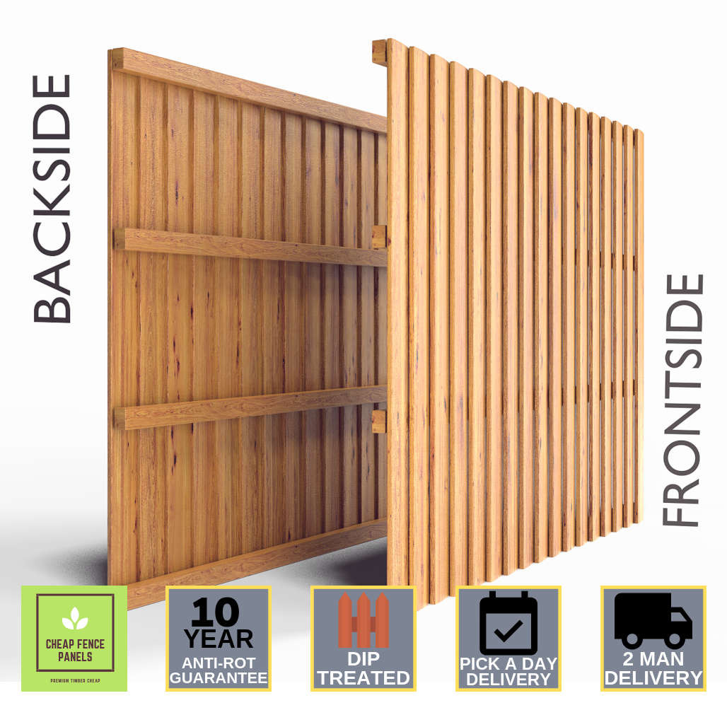 6x6 Feather Edge Fence Panel | Cheap Fence Panels