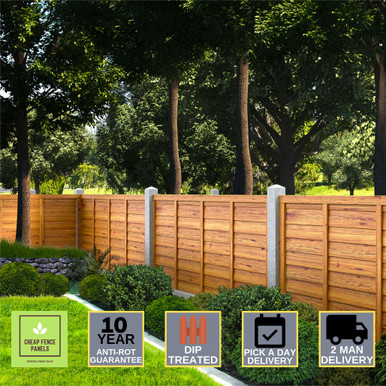 6x3 Overlap Fence Panel | Cheap Fence Panels