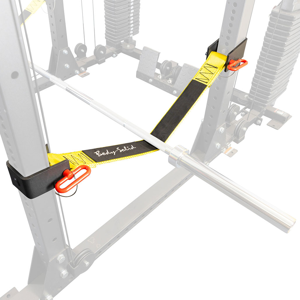 Body-Solid Power Rack Safety Straps GPRSS - Power Rack Attachments