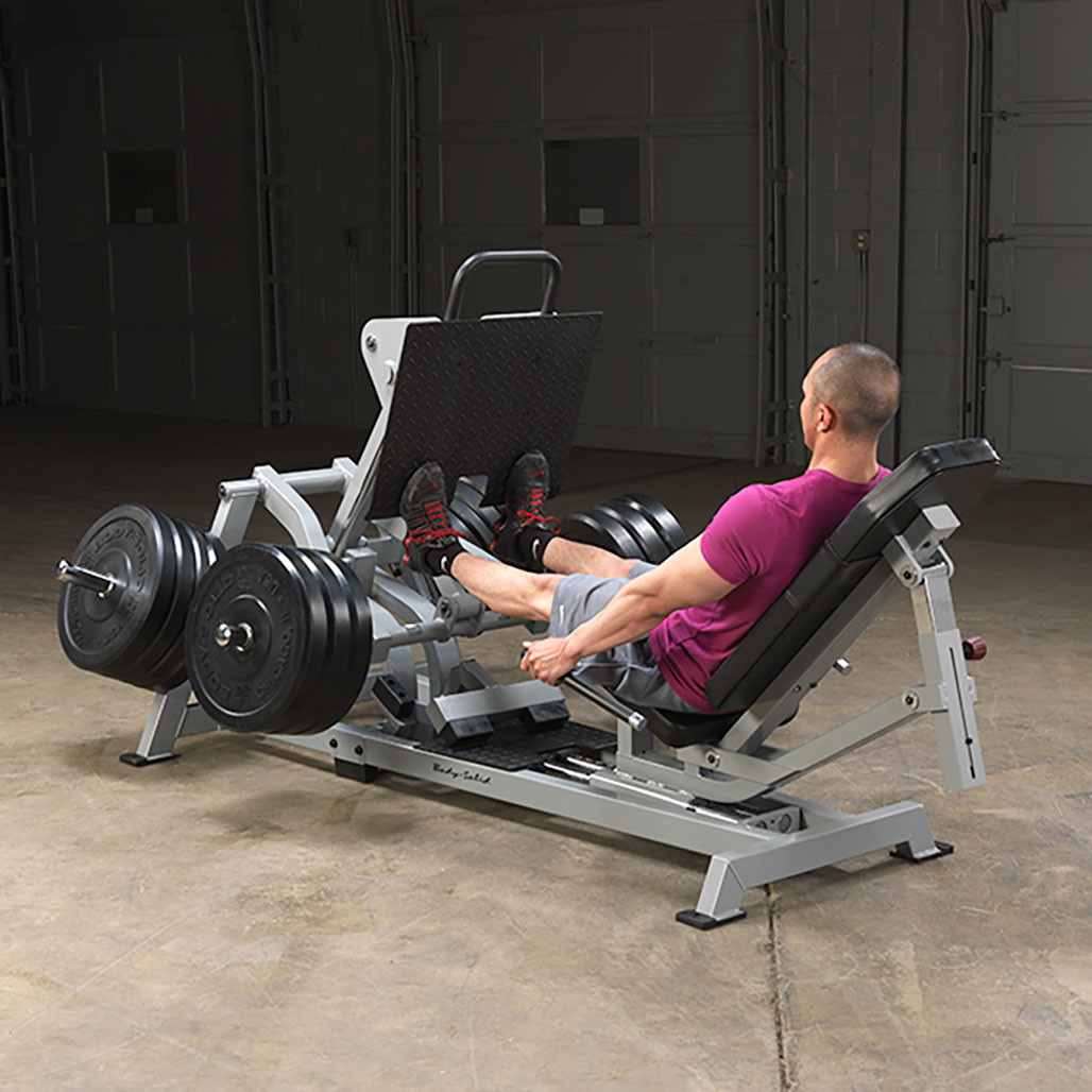 Pro ClubLine Leverage Horizontal Leg Press by Body-Solid LVLP - Leg ...