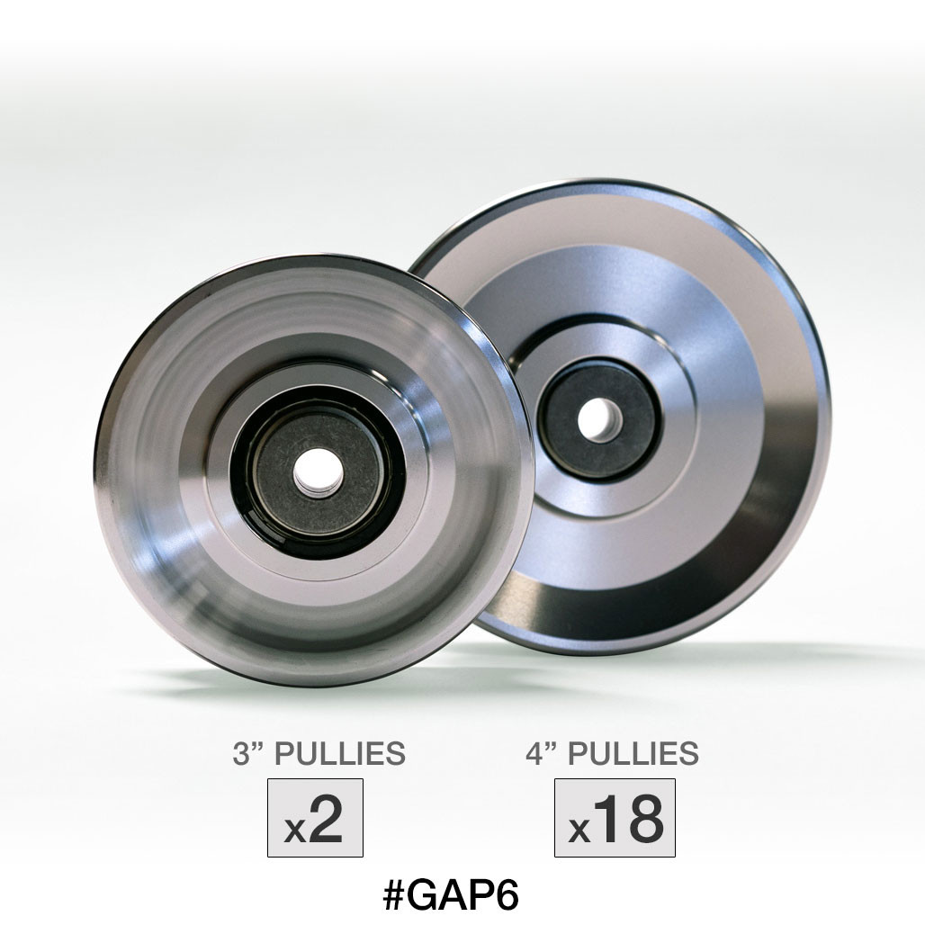 Aluminum Pulley Set Upgrade for G6BR Gym, GAP6 - Multi-Station Gym ...
