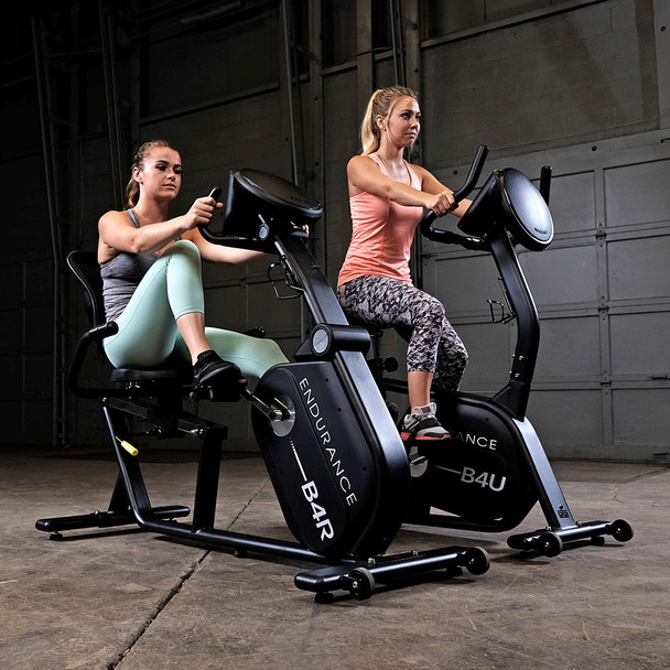 B4RB Recumbent Bike, Endurance Cardio Exercise Bikes