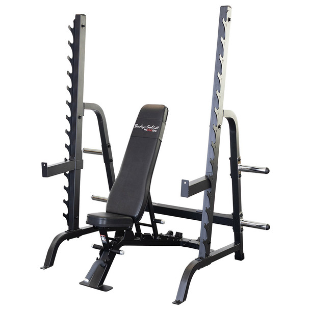 Body-Solid Multi Press Rack Combo with Bench SDIB370 - Squat Racks Stands