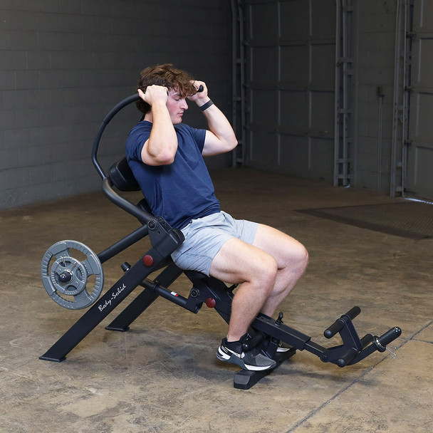 Body-Solid Semi-Recumbent Ab Bench GAB300 - Ab Machines