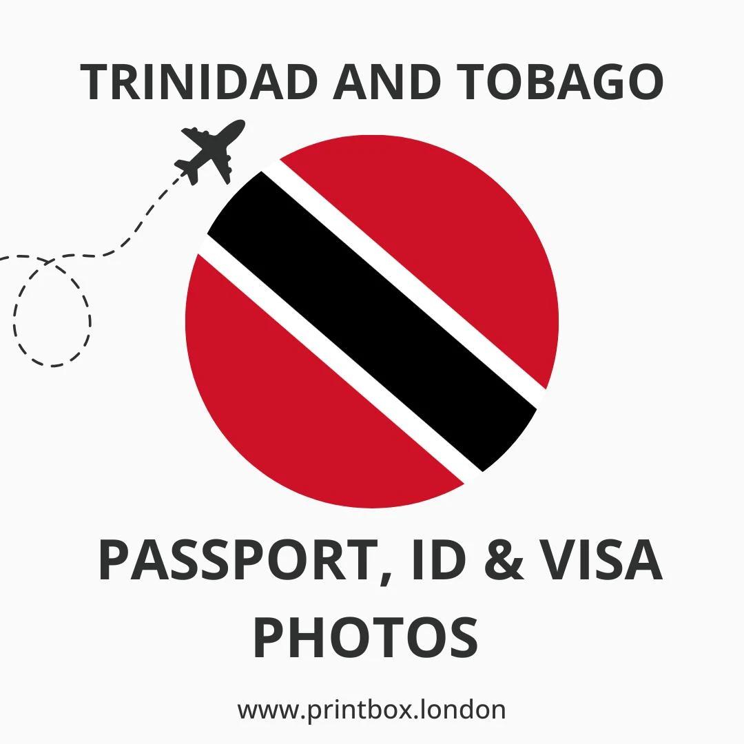 Trinidad and Tobago Passport, Visa & ID Photos in London | PRINTBOX