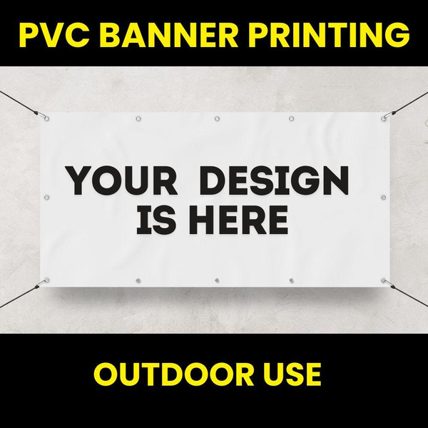 PVC Banner printing in London | PRINTBOX