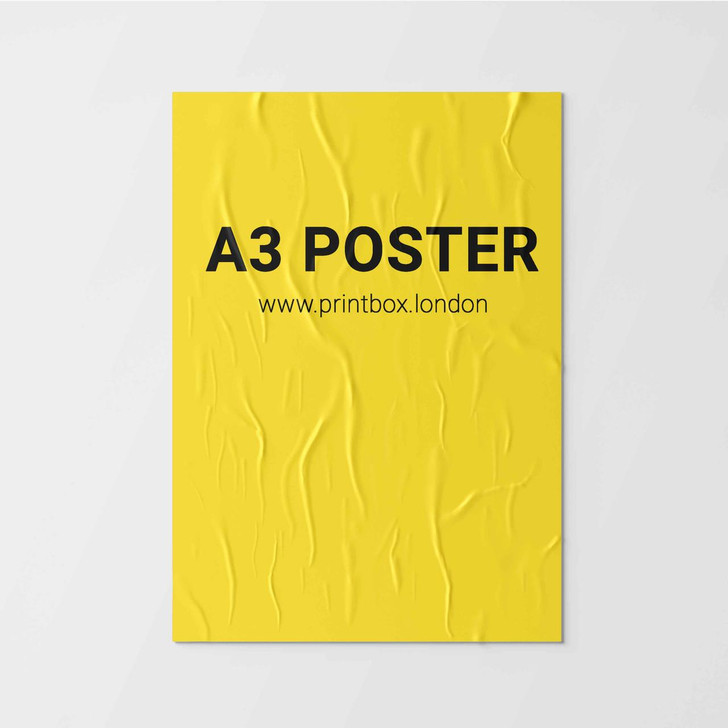 Same day cheapest A3 posters printing in London | PRINTBOX