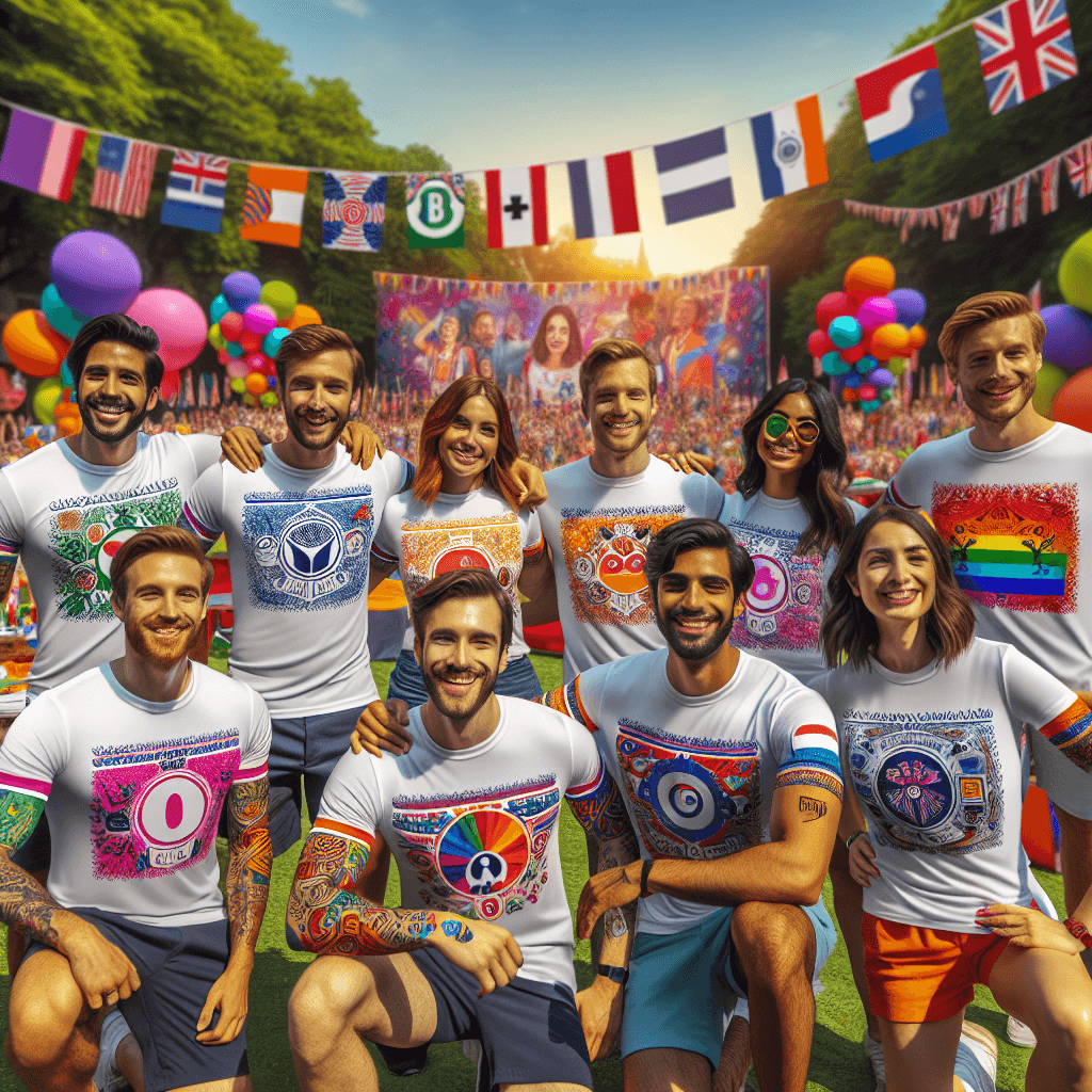 How to Use Custom T-Shirts for Team Spirit Events - Printbox London ...