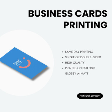 Same Day Business cards printing in London | Printbox London