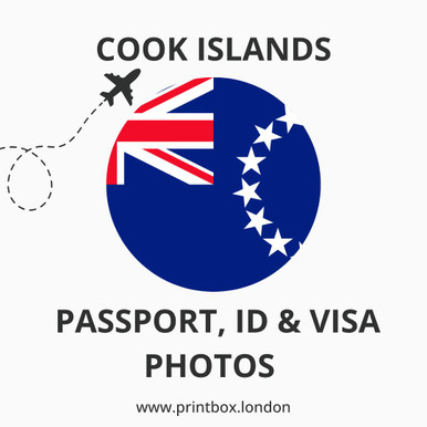Cook Islands Passport, Visa & ID Photos in London | PRINTBOX