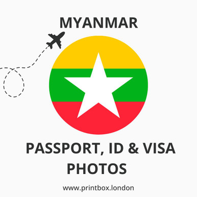 Myanmar Passport, Visa & ID Photos in London | PRINTBOX