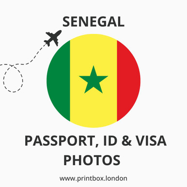 Senegal Passport, Visa & ID Photos in London | PRINTBOX
