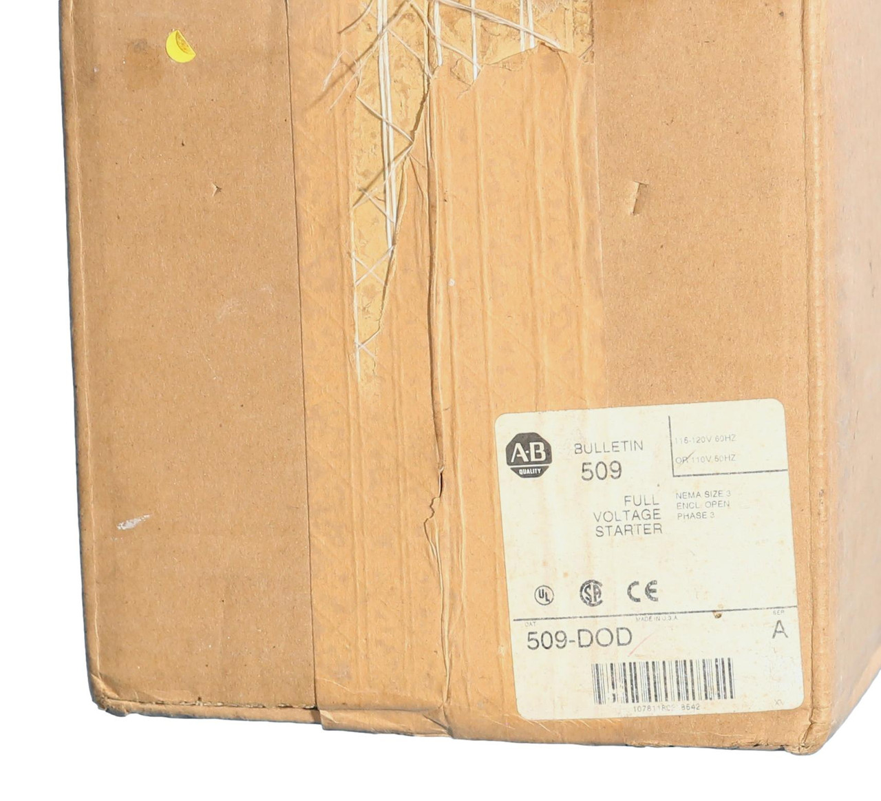 World leader in motor starters 509-DOD Size-3 Allen-Bradley